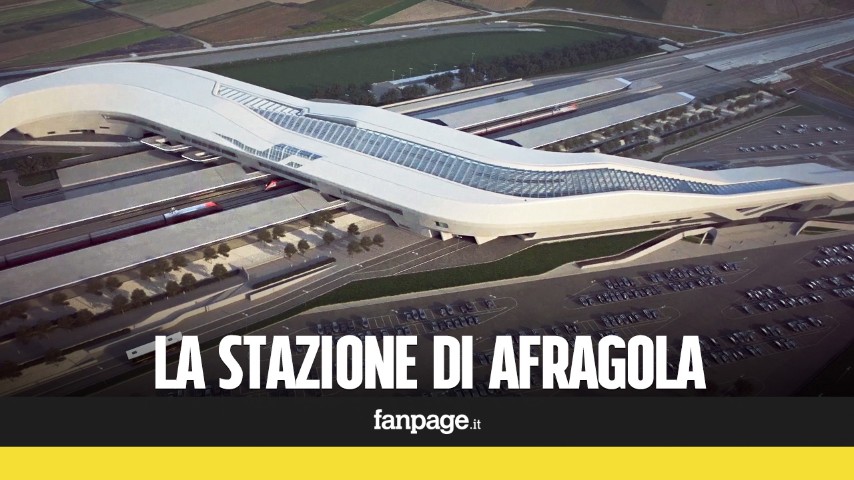 Stazione di Napoli Afragola, Pres. Gentiloni: "Non è una cattedrale nel deserto".