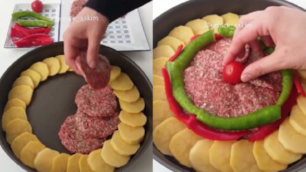 Cheesy puff pastry sunflower: perfect as appetizer! | Cookist.com